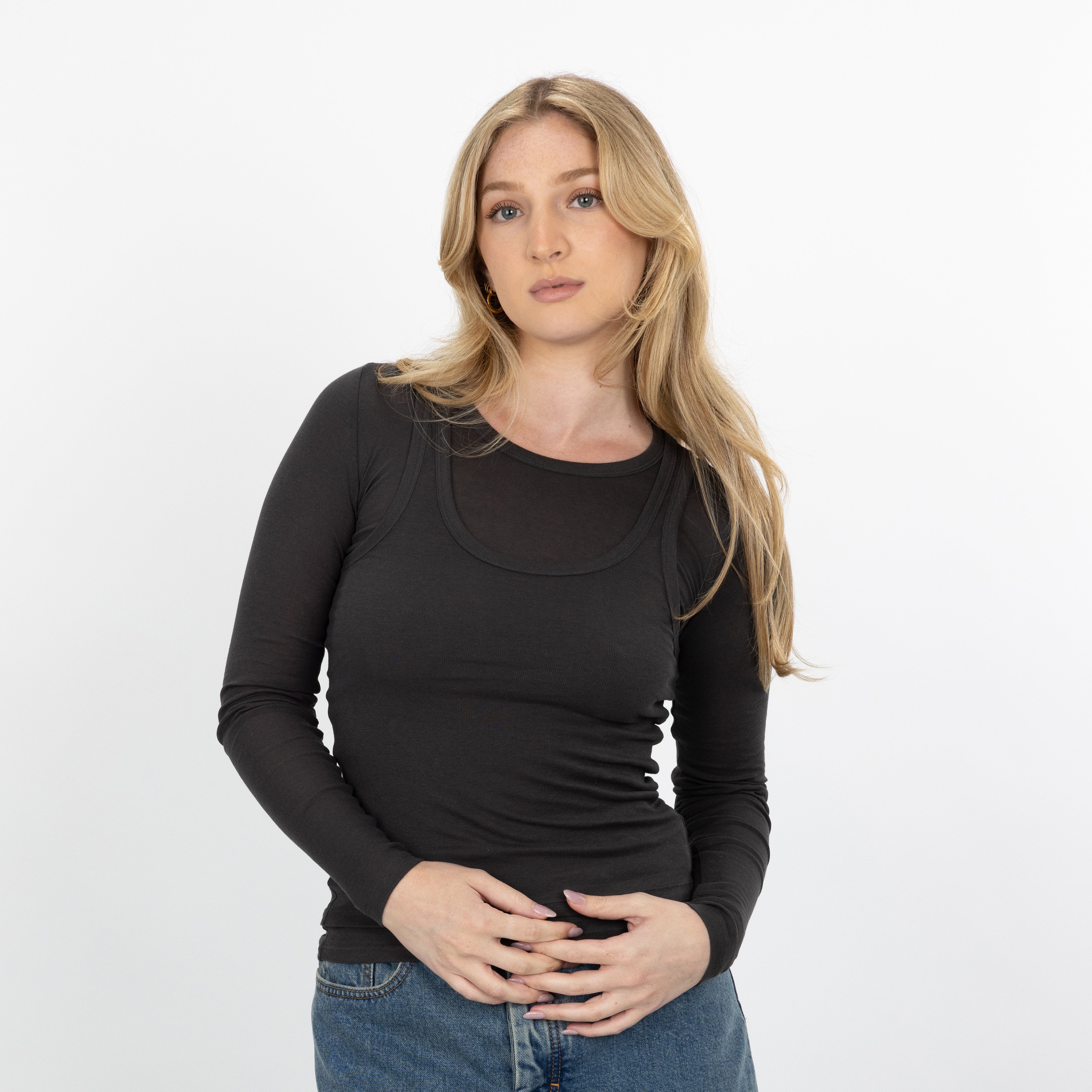 Double Layer Tank / Long Sleeve - Woodland Grey – Ravelheart